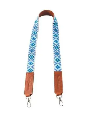 TIN MARIN Mai Woven Bag Strap - Tan Leather