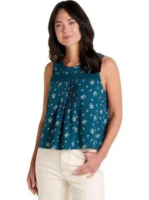 TOAD & CO Manzana Pintuck Tank - Midnight Print