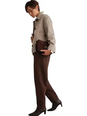 HOBBS LONDON Milly Shacket - Stone Grey