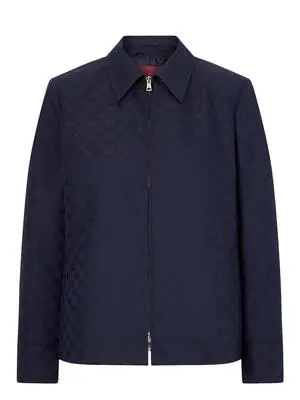 Gucci Jacquard-twill Jacket - Blue