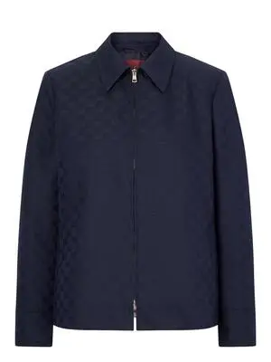 Gucci Jacquard-twill Jacket - Navy