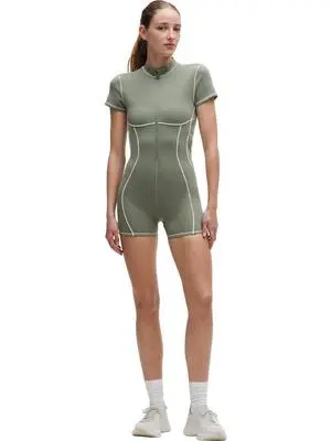 Lululemon Ultralu Contour-seam Onesie 4 - Willow Leaf