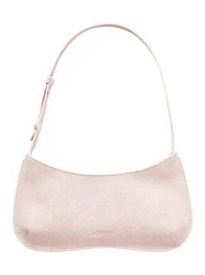 Jacquemus Le Bisou Embellished Shoulder Bag - Pink