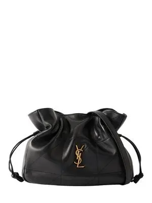 Saint Laurent Jamie Quilted Leather Shoulder Bag - Black