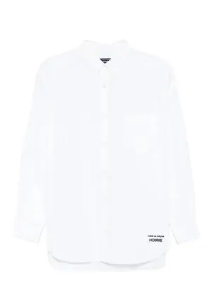 Comme Des Garçons Cotton Shirt - White