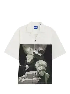 Hugo Graphic-print Shirt - White