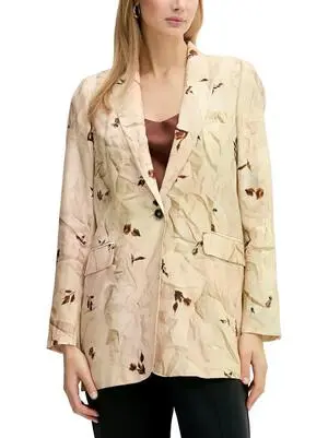 SILVIAN HEACH Floral Print Blazer - Neutrals