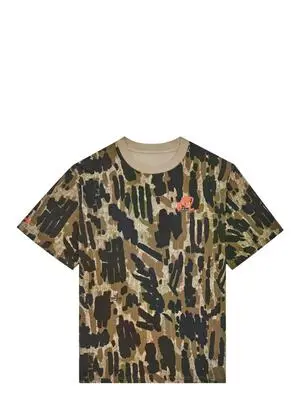 MALBON Camouflage-pattern T-shirt - Brown