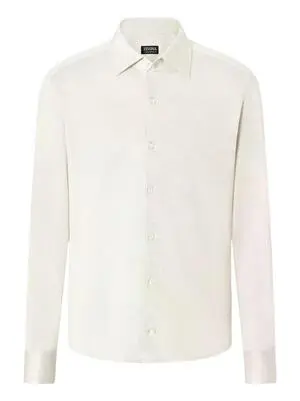 Zegna White Shirt - Neutrals