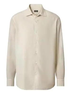 Zegna Long-sleeve Shirt - Neutrals