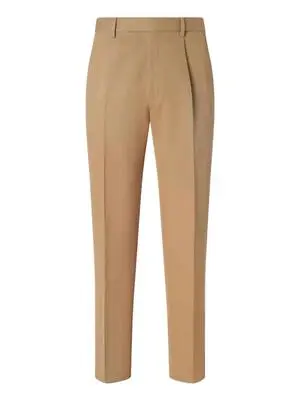 Zegna Pleated Trousers - Neutrals