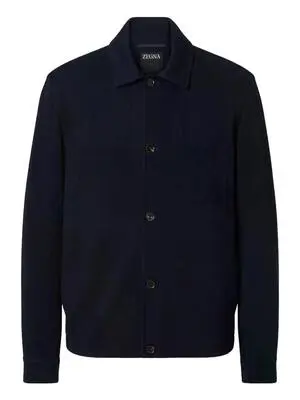 Zegna Pocket Overshirt - Blue