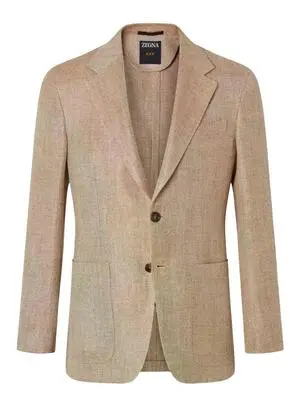Zegna Patch-pocket Blazer - Neutrals