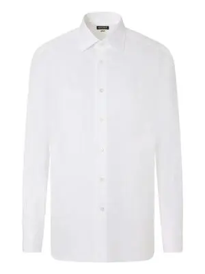 Zegna Centoventimila Cotton Shirt - White
