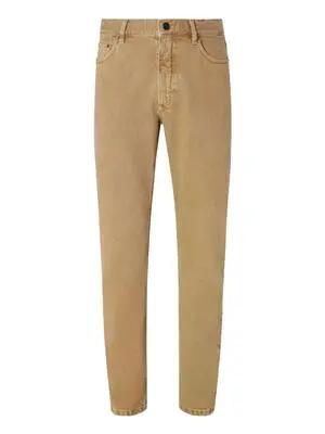 Zegna Cotton Trousers - Neutrals