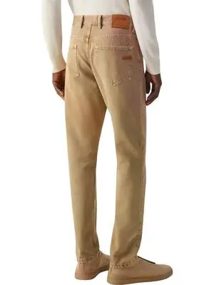 Zegna Cotton Trousers - Neutrals