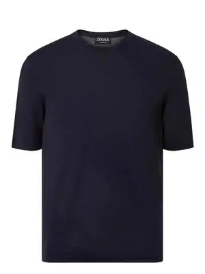 Zegna Crew-neck T-shirt - Blue