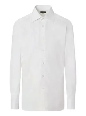 Zegna Centoventimila Structured Striped Shirt - White