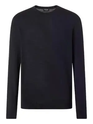 Zegna Crew-neck Sweater - Blue