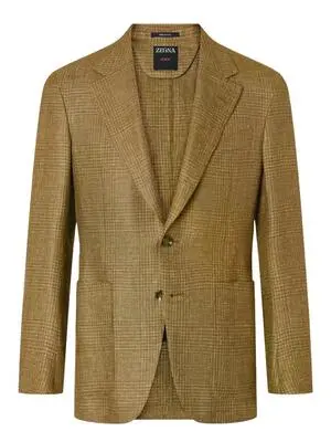 Zegna Single-breasted Blazer - Brown