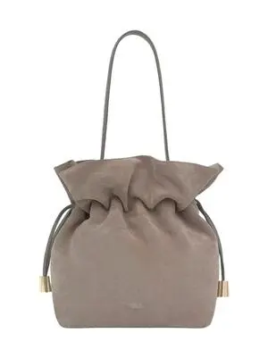 TOUS Suede Bucket Bag - Grey