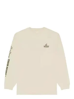 MALBON Logo-print Long-sleeves T-shirt - Neutrals