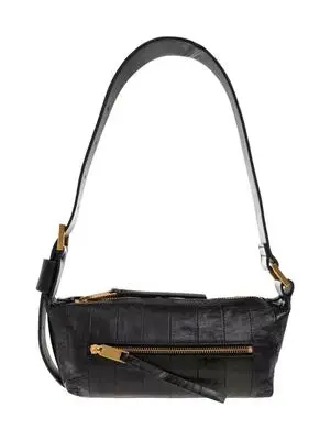 ALLSAINTS Vega Zipped Shoulder Bag - Black