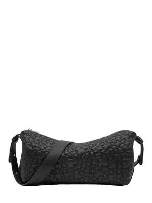 TOUS Bear Embossed Cross Body Bag - Black