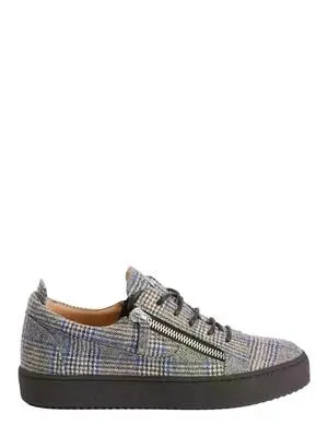 GIUSEPPE ZANOTTI Frankie Low-top Sneakers - Grey