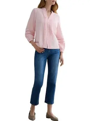HOBBS LONDON Lucilla Blouse - Blush Pink
