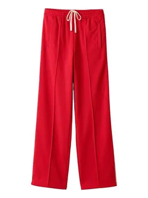 Miu Miu Technical Jersey Pants - Red