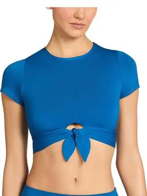 ROBIN PICCONE Ava Swim Cropped Tee