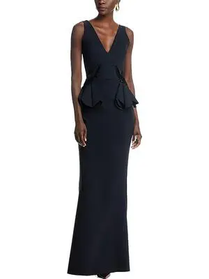 Chiara Boni La Petite Robe Nawa Gown - Black