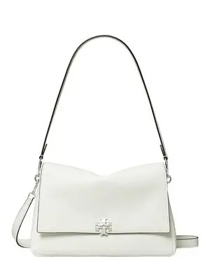 Tory Burch Leather Shoulder Bag - Bianco