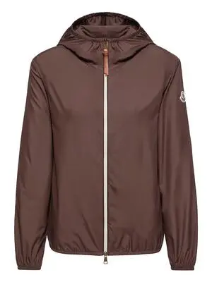 Moncler Fegeos Hooded Windbreaker - Brown