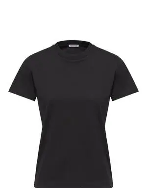 Moncler Embroidered Logo T-shirt - Black