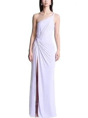 Bcbgmaxazria Christine One Shoulder Gown - Orchid Petal