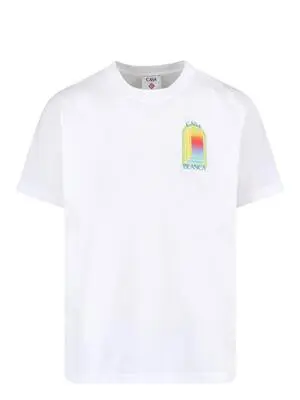 Casablanca 'l'arche' T-shirt White