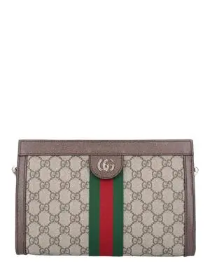 Gucci Ophidia Medium Shoulder Bag - Beige