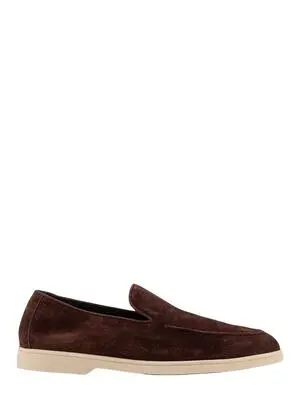 DOUCAL'S Suede Loafers - Brown