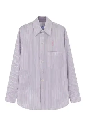 Seafarer Kim Striped Cotton Shirt - Pink