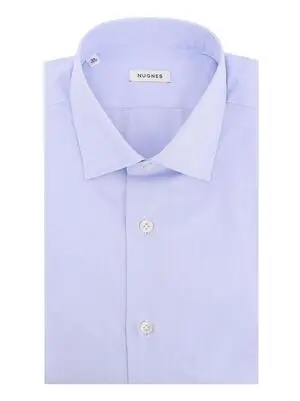 NUGNES 1920 Cotton Shirt - Blue