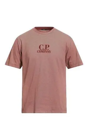 C.P. COMPANY C. P. Company T-shirt Sky Size Cotton, Polyamide - Brown
