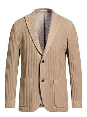 Boglioli Blazer Camel Size Cotton - Beige