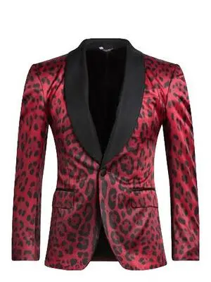 Dolce & Gabbana Blazer Size Polyester, Silk, Elastane - Red