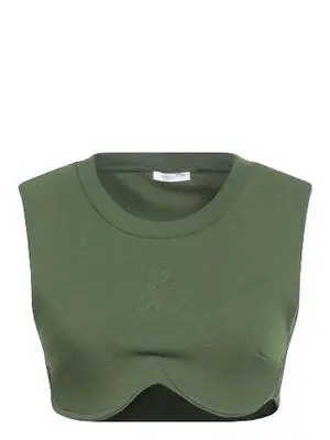Patrizia Pepe Crop Top - Green