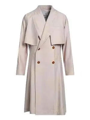VIVIENNE WESTWOOD Overcoat & Trench Coat Wool - Beige