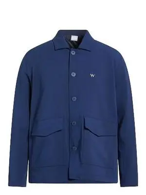 WHY NOT BRAND Jacket In Polyester, Viscose, And Elastane - Blue
