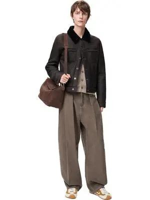 Loewe Wool And Cashmere Cardigan - Beige