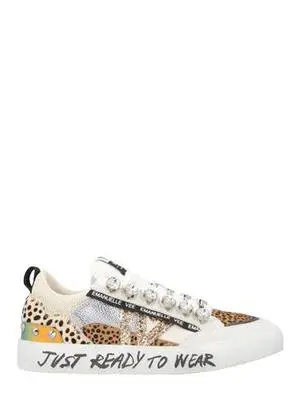 EMANUÉLLE VEE Low-top Sneakers - Camel